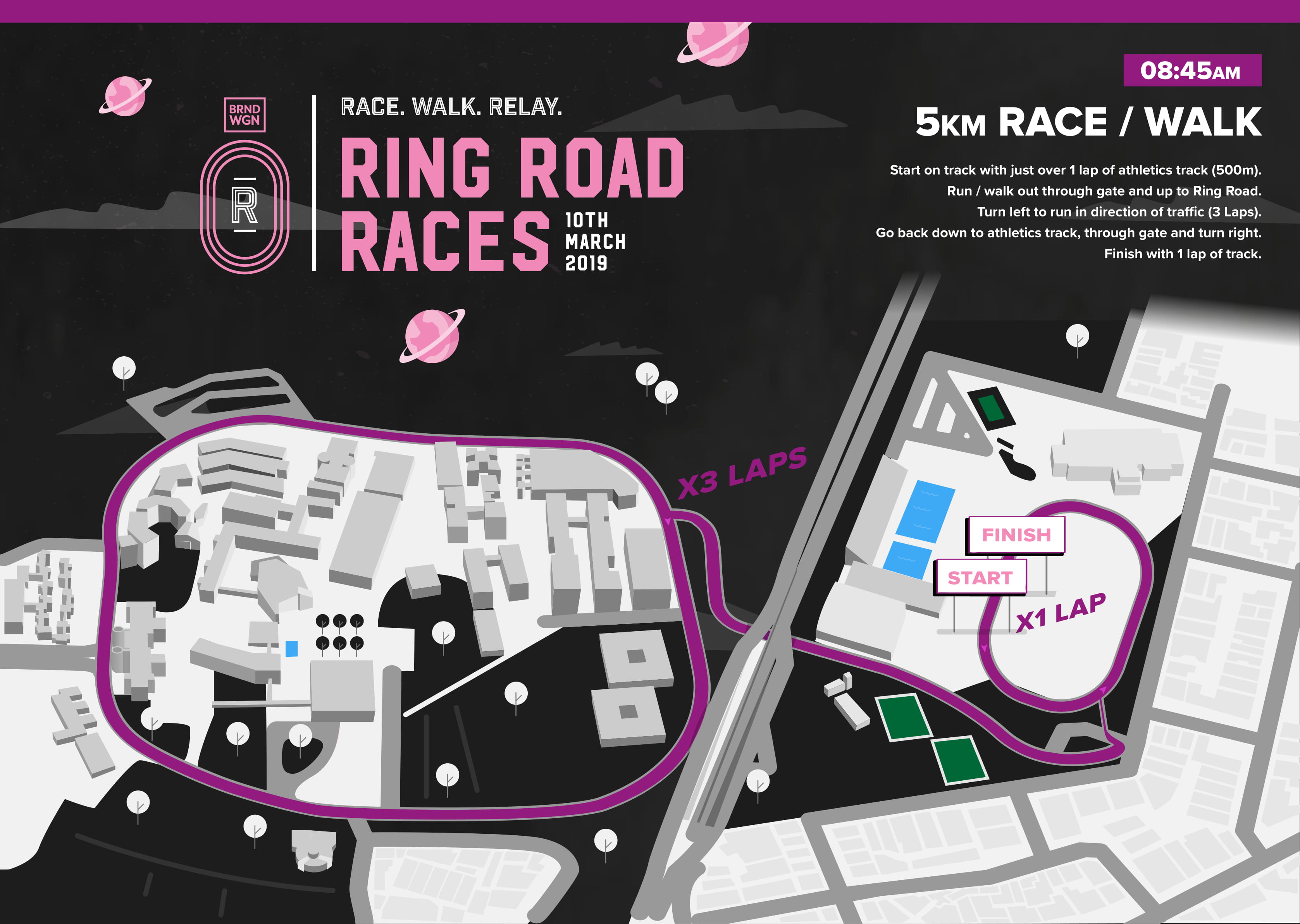 University Race Maps - MUHC